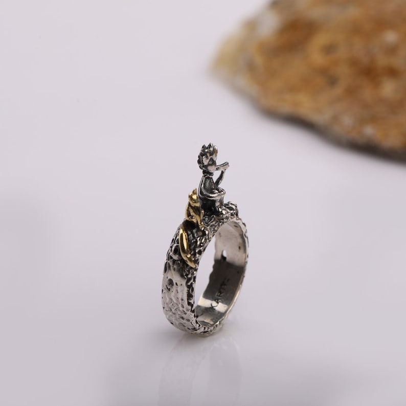 The Little Prince Jewelry Sterling Silver Petit Prince Ring - Etsy