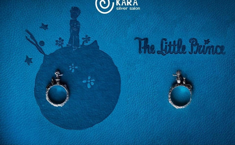 The Little Prince Jewelry Sterling Silver Petit Prince Ring - Etsy