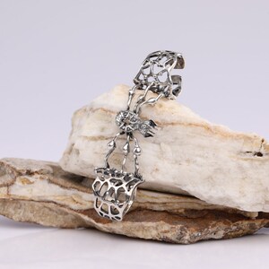 2 Finger Spider Ring, Double Spider Ring, Art Ring, Gorgeous Animal ...