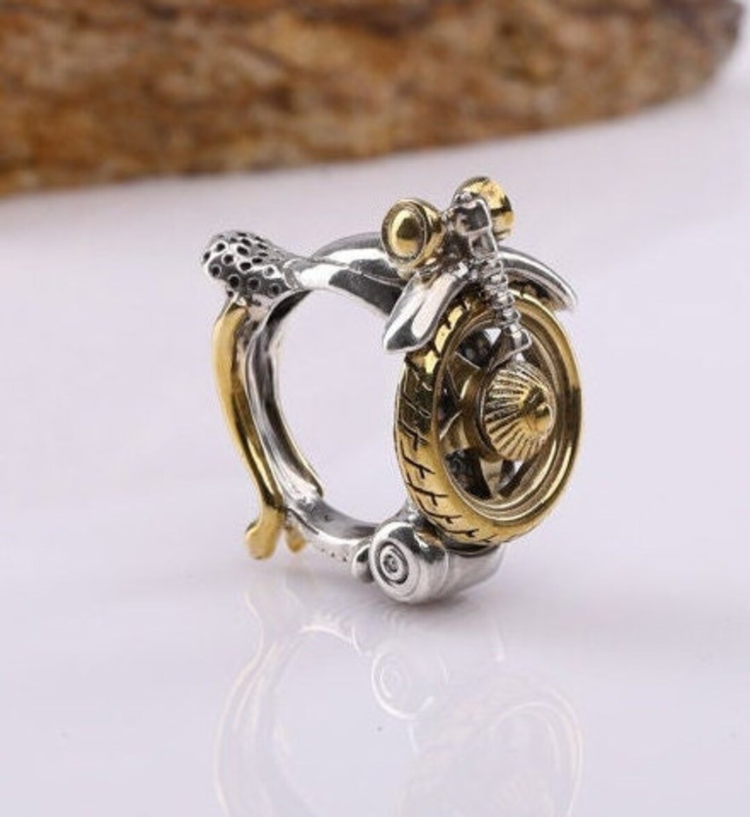 Harley Davidson Motorcycle Ring, Biker Ring for Men 925 Sterling Silve ...