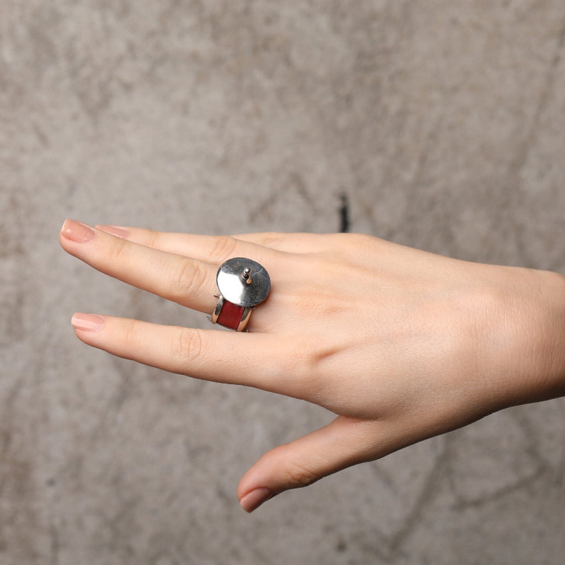 Drum Ring Sterling Silver Drum Ring Drummer Gift Musican - Etsy