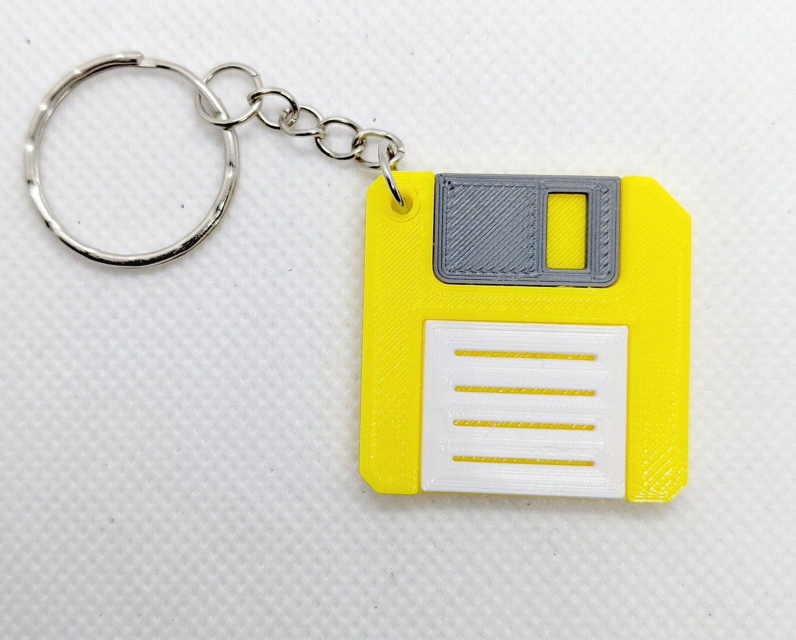 Floppy Disk Keychain 3D Printed Multiple Colors Novelty | Etsy