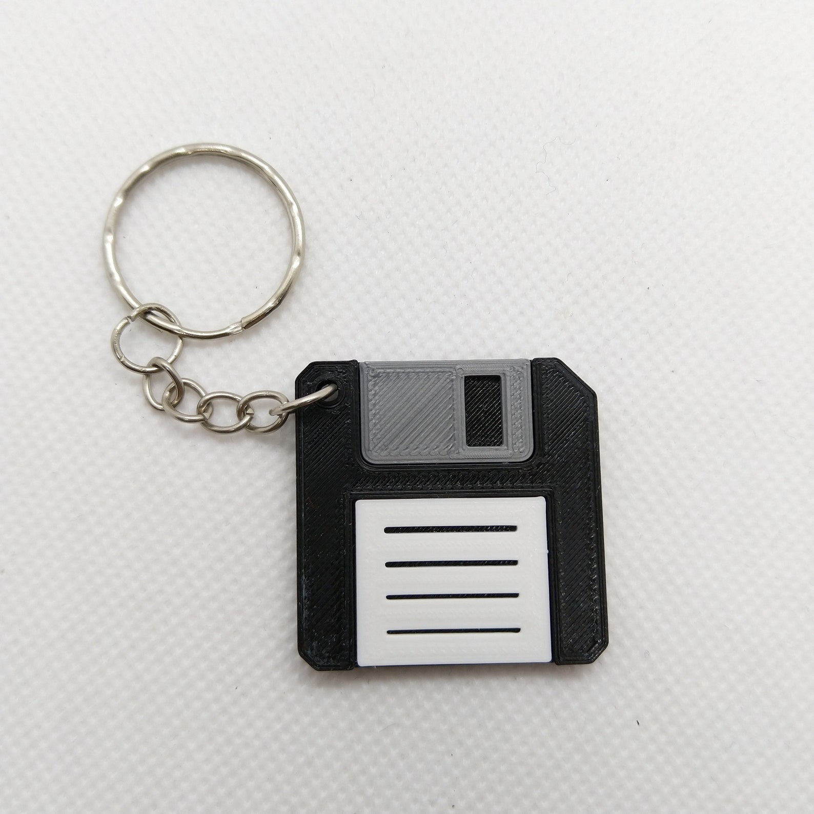 Floppy Disk Keychain 3D Printed Multiple Colors Novelty | Etsy