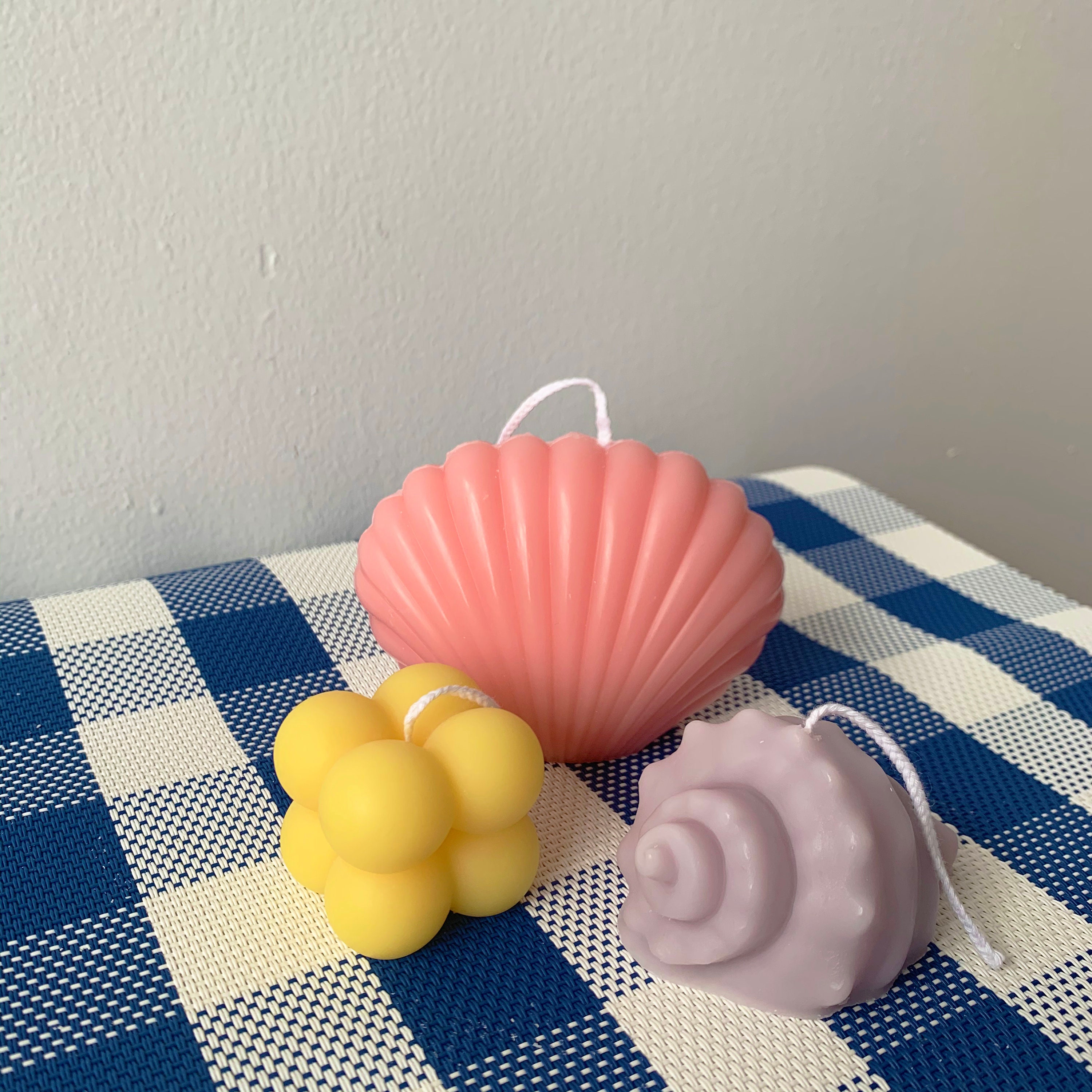 Conch Shell Shape Candle Kawaii Candle Home Decor Candle - Etsy Australia