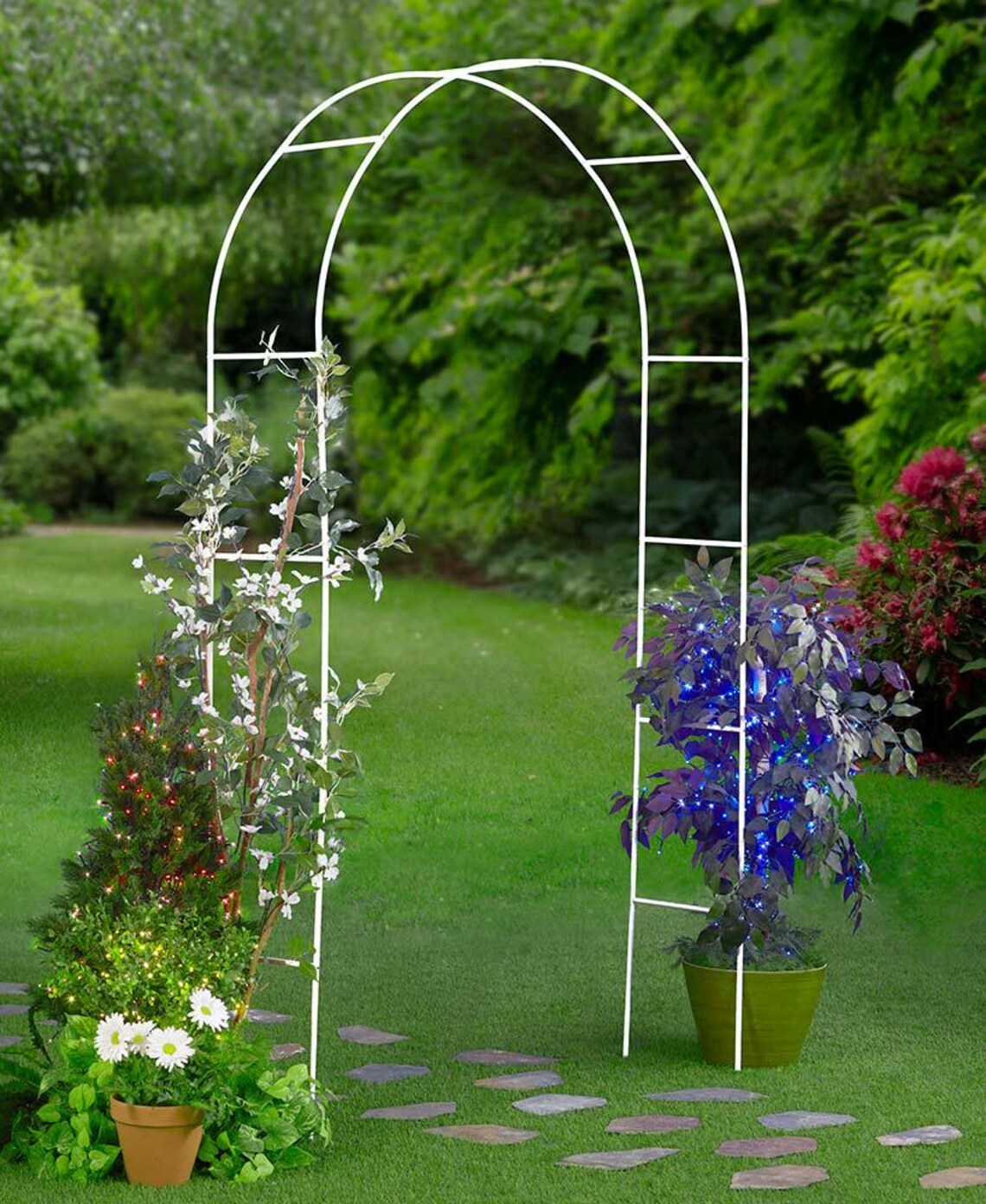 Arched Garden Trellises Mark A Pathway Or Garden Entrance | Etsy