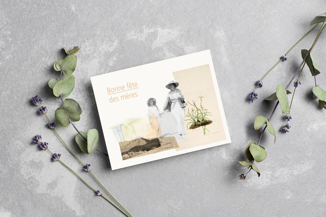 Mother's Day Card Personalized Message, Happy Mother's Day, Greeting ...