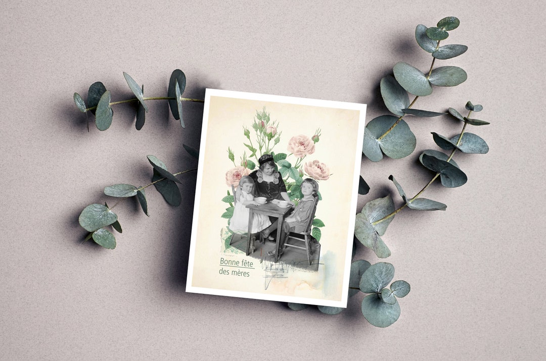 Mother's Day Card Personalized Message, Happy Mother's Day, Greeting ...