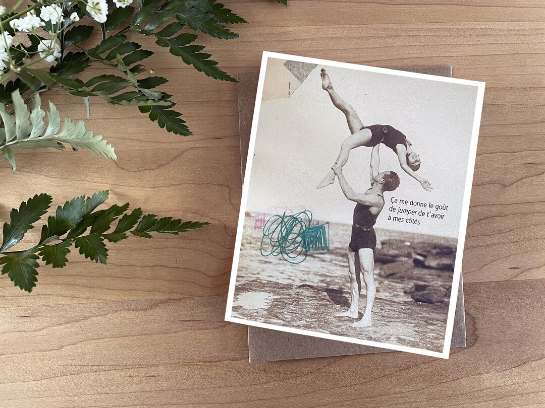 Greeting Card, Retro Birthday Card, Vintage Greeting Card, Love ...