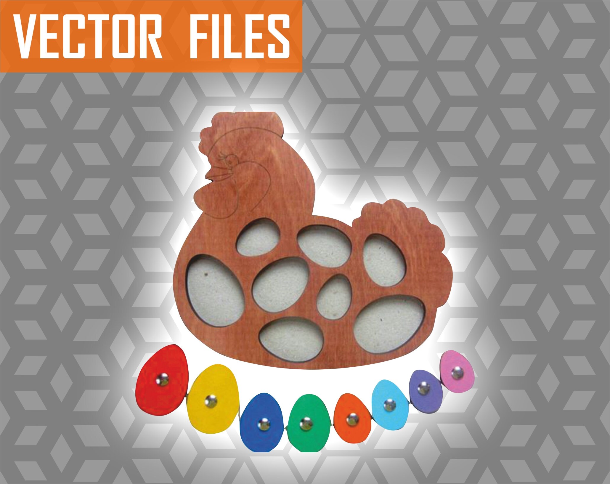 8 Kids Puzzles Wooden Puzzles Laser cut files SVG DXF CDR | Etsy