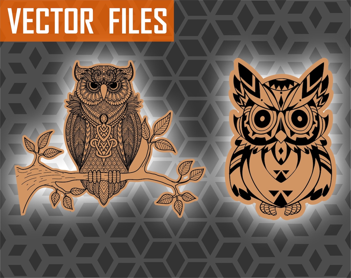 10 Owl Wall Art Decor Laser Cut Wall Art Laser Cut Wall Art - Etsy