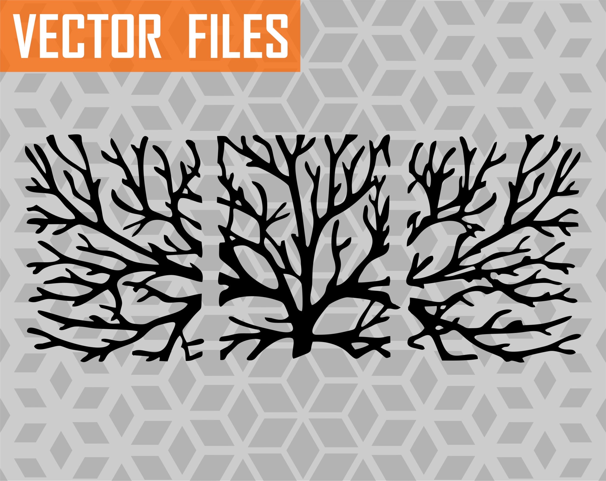 Tree Wall Art Decor: Laser Cut Files (digital Download) - Etsy UK