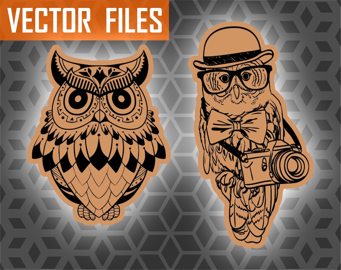 10 Owl Wall Art Decor Laser Cut Wall Art Laser Cut Wall Art - Etsy