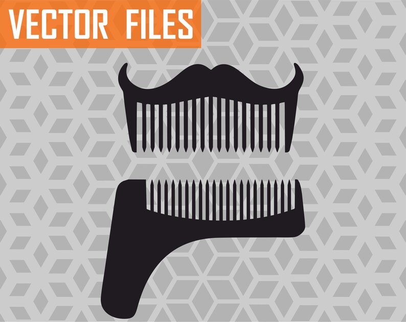 14 Сombs Laser Cut Files SVG DXF CDR Vector Plans Laser - Etsy