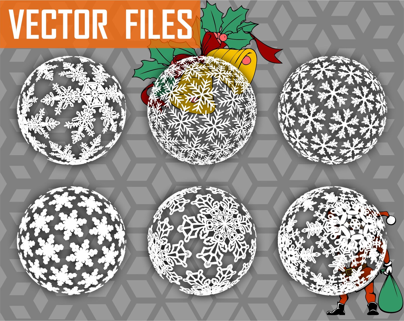 18 Christmas Svg Svg Files Laser Cut Files SVG CDR Vector | Etsy