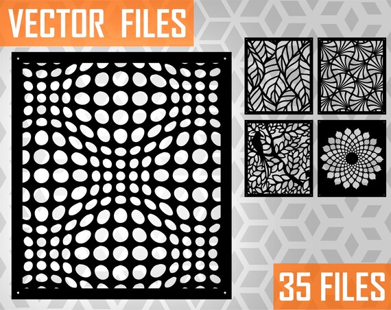 35 Wall Art Decor Laser Cut Wall Art Laser Cut Wall Art SVG - Etsy