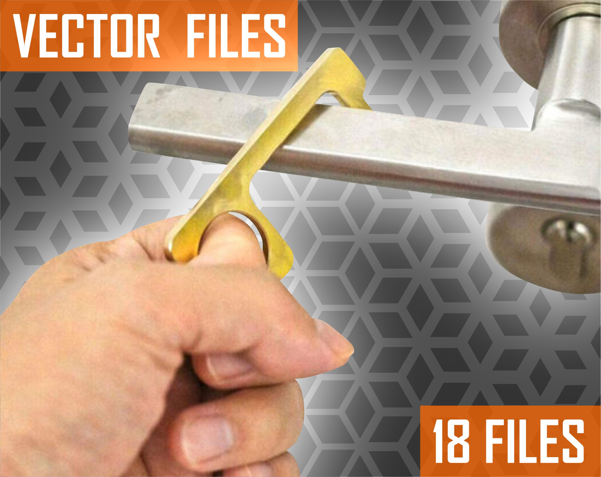 18 Door Opener Germ Evader Germ Key Door Opener Tool Laser Cut - Etsy