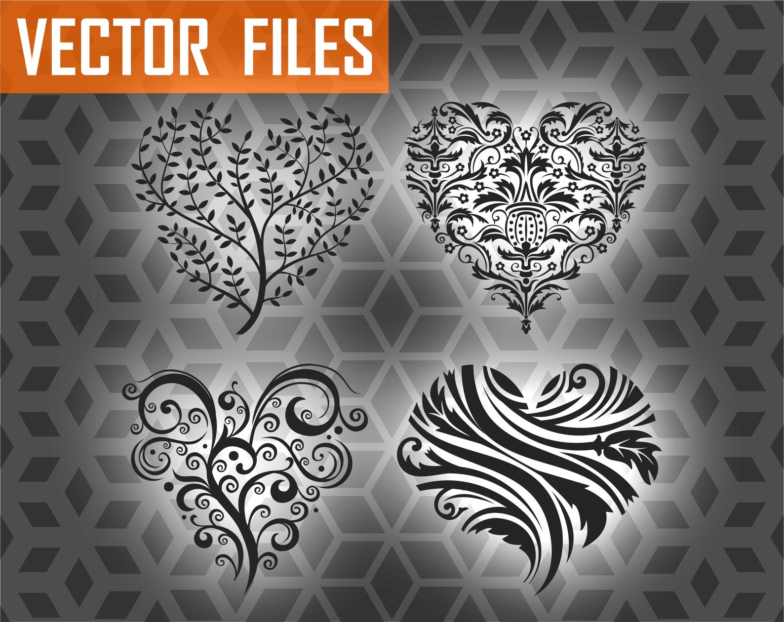 12 Svg Svg Files Love Svg Laser Cut Files SVG CDR Vector - Etsy