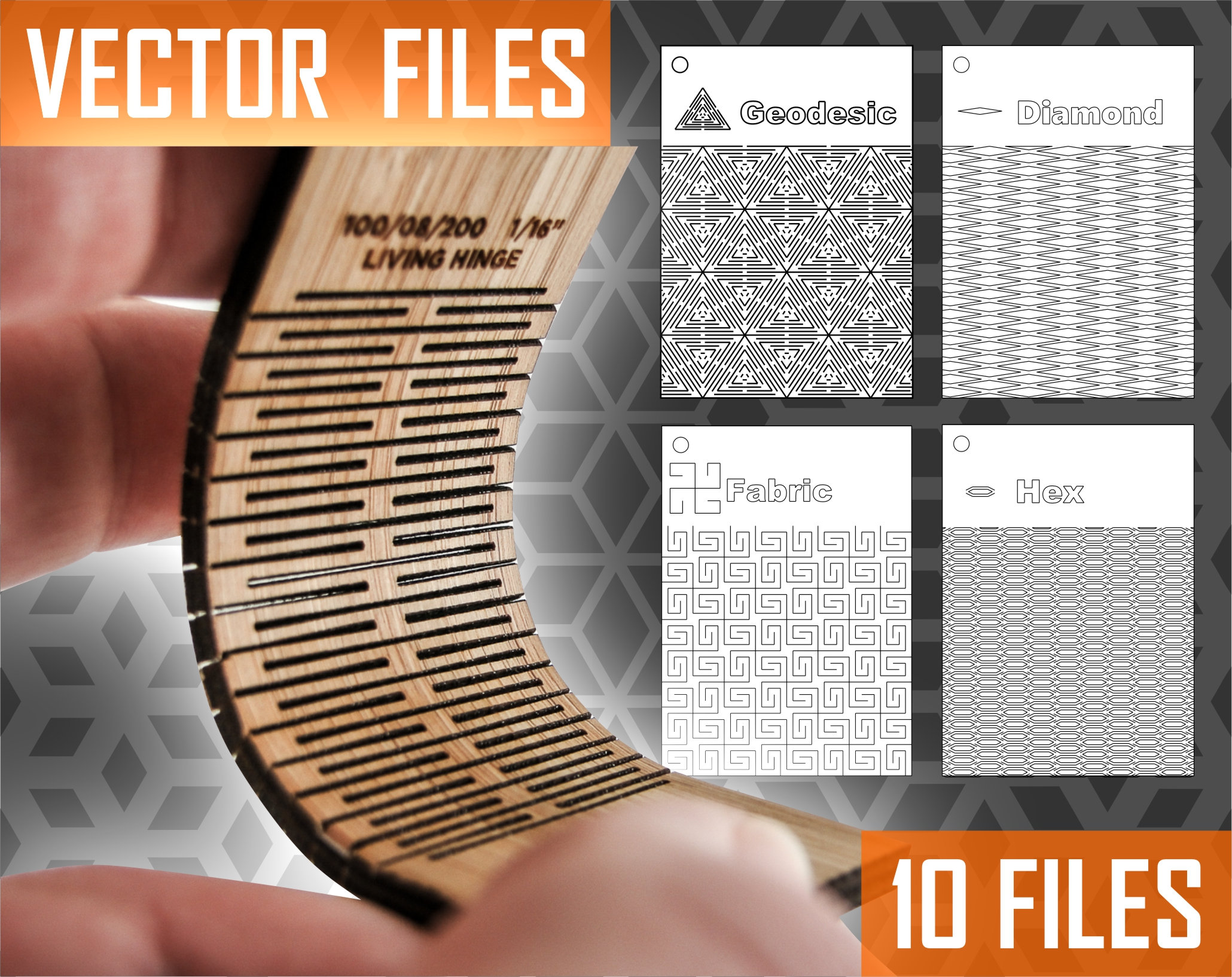10 Flexible Cut Laser Cut Files Svg Dxf Cdr Vector Plans Etsy Australia
