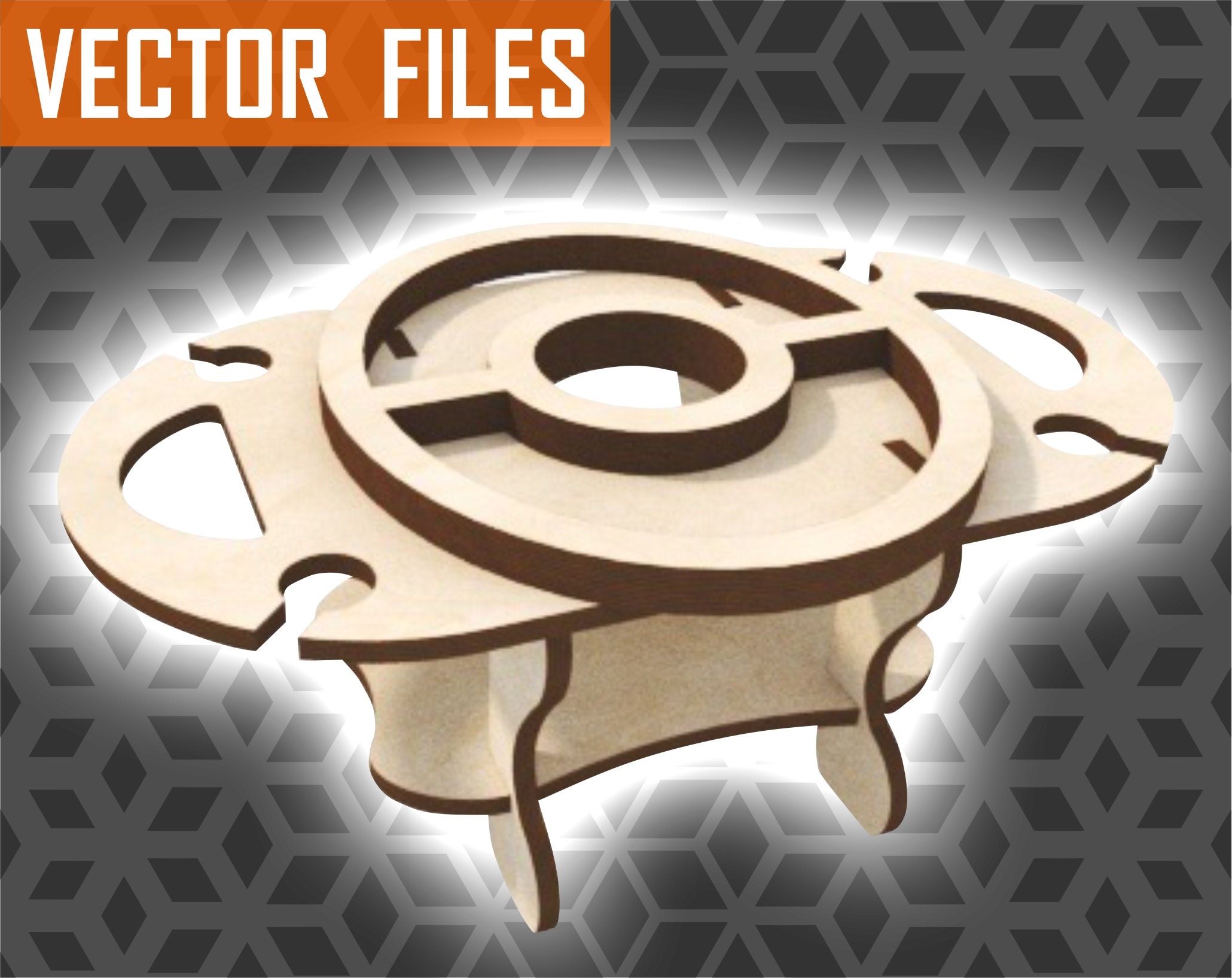 5 Wine Stand Svg Wine Shelf DXF File for Laser Cut and CNC | Etsy