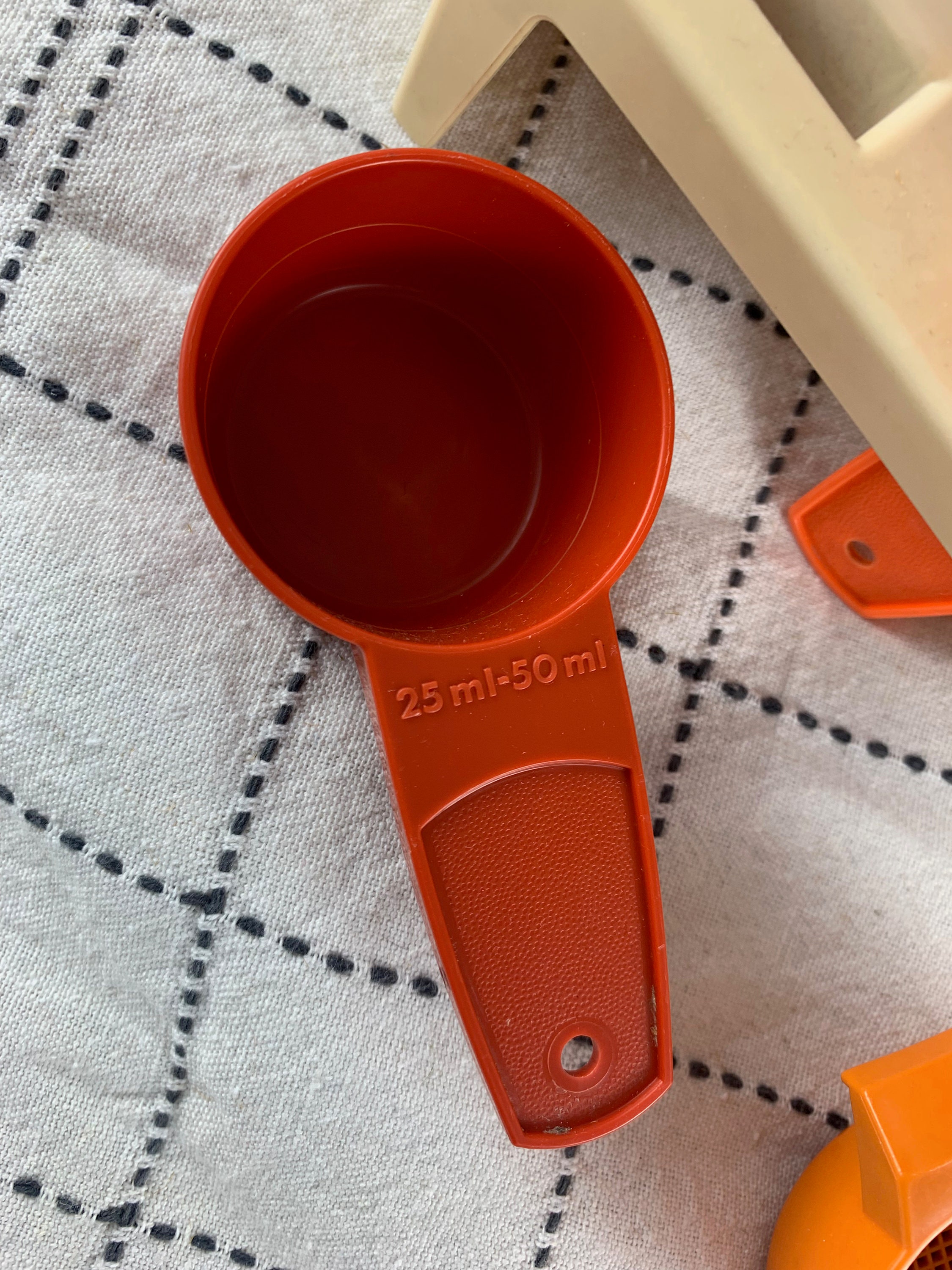 Tupperware . Measuring Cup . Sieve. Funnel. With Bracket . - Etsy