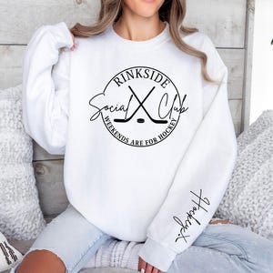 Rinkside Social Club Hockey Shirt Hockey Gift Gifts for Women, Shirt ...