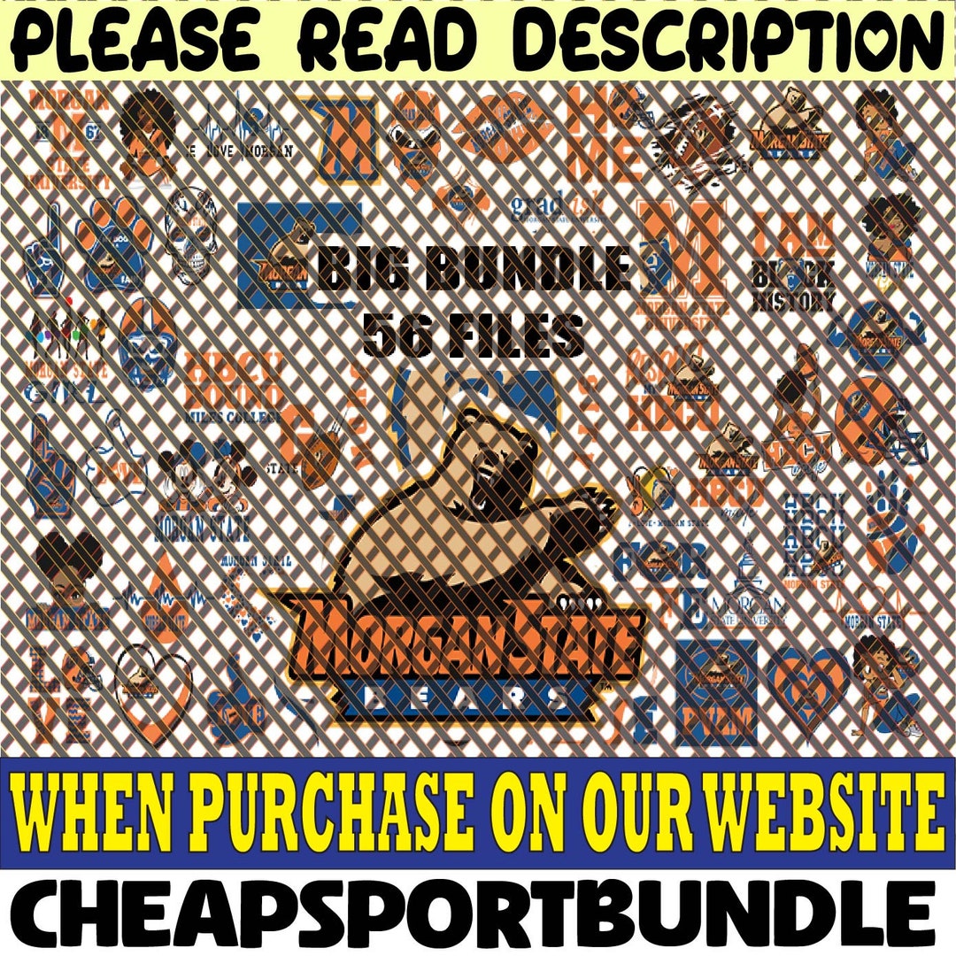 Morgan State Svg HBCU Svg Collections HBCU Svg Football - Etsy