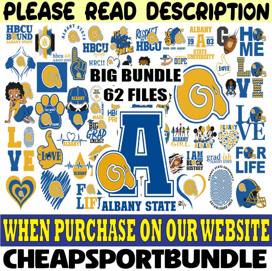 Albany State University Svg HBCU Svg Collections HBCU Svg - Etsy