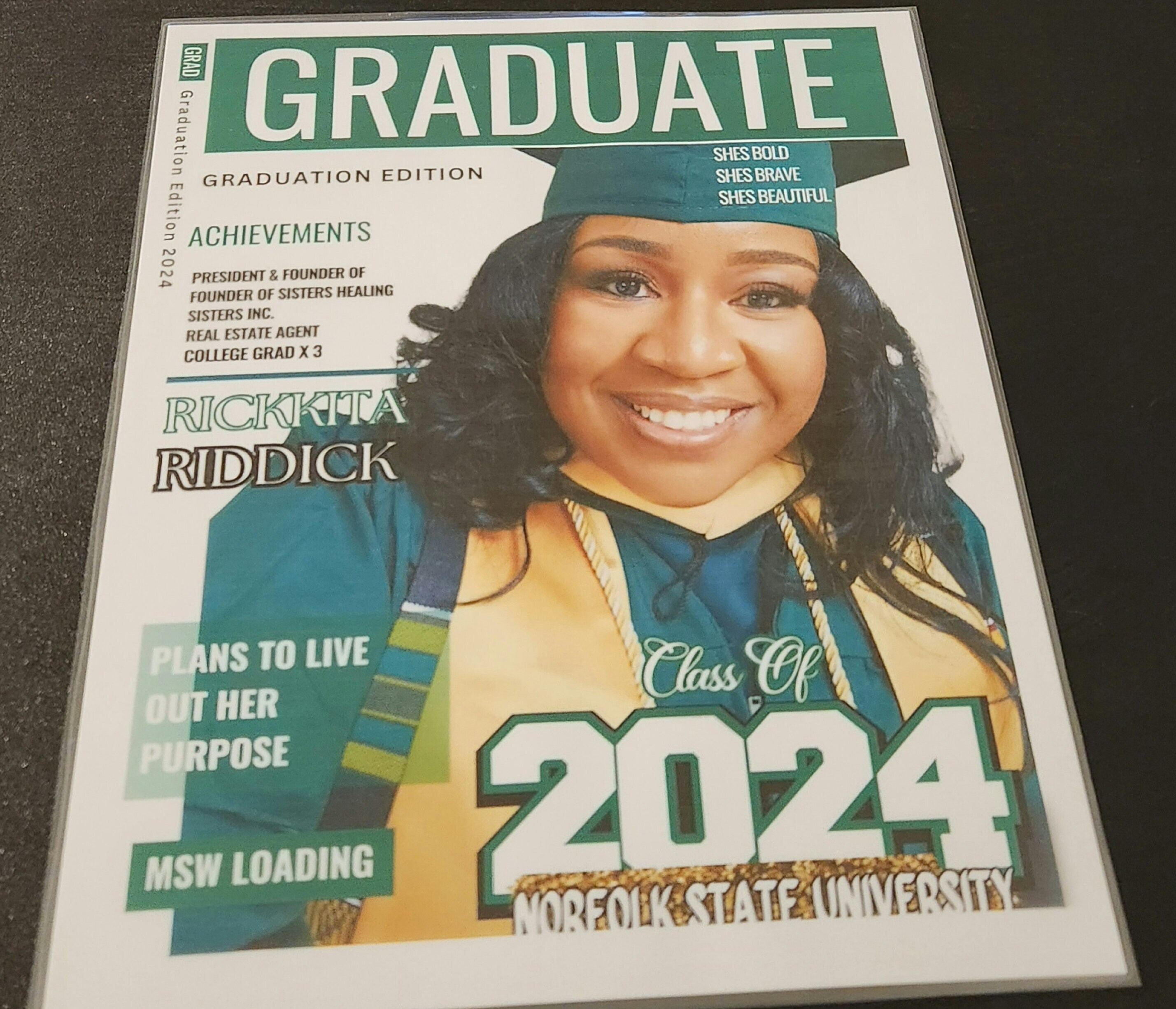 Graduate Magazine Cover - Etsy