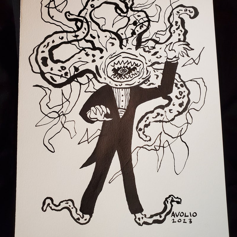 Monster Ink Pen - Etsy