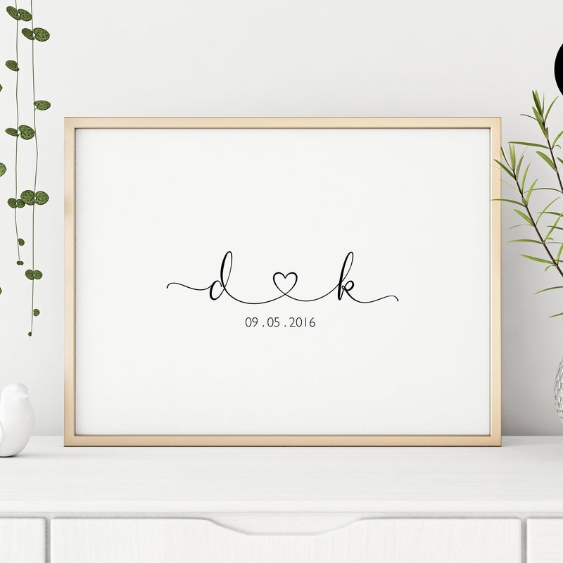 Couples Initials - Etsy UK