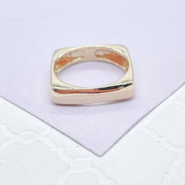 Square Band Ring - Etsy