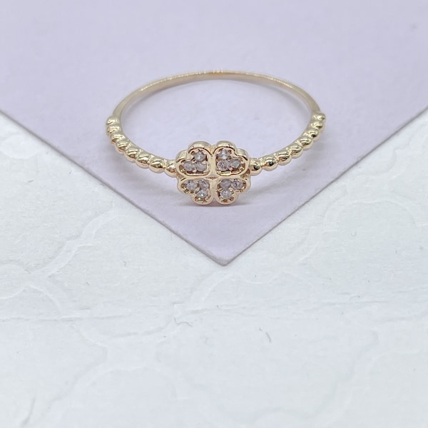 Clover Ring - Etsy