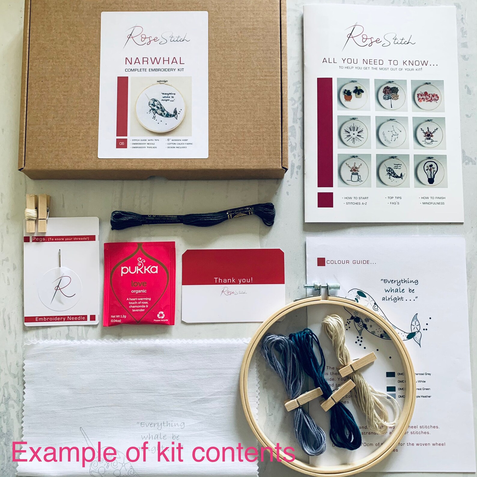 Full Embroidery Kit. Festive Gingerbread DIY Beginner Craft. - Etsy UK