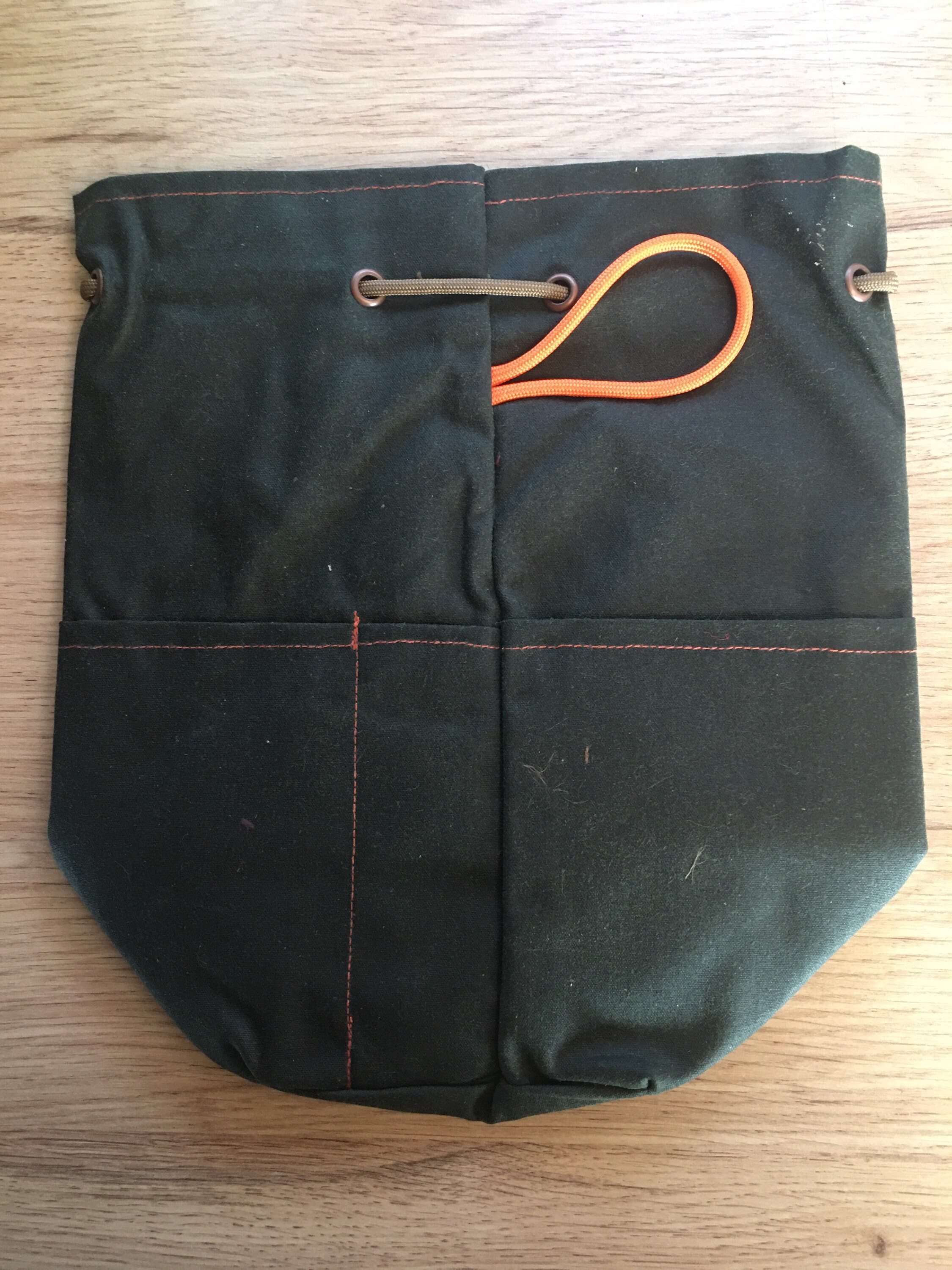 Bushcraft Cook Pot Billy Can Bag With Pockets. Waxed Canvas | Etsy