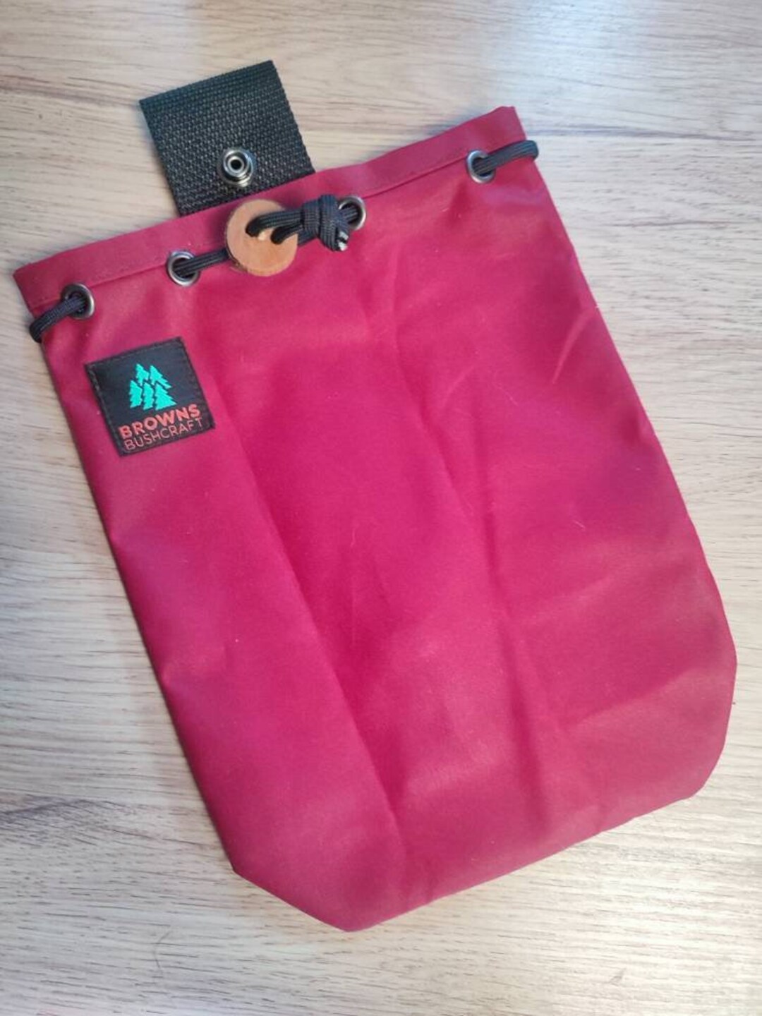 Browns Bushcraft Foraging Belt Pouch Waxed Canvas Pouch Outdoors ...