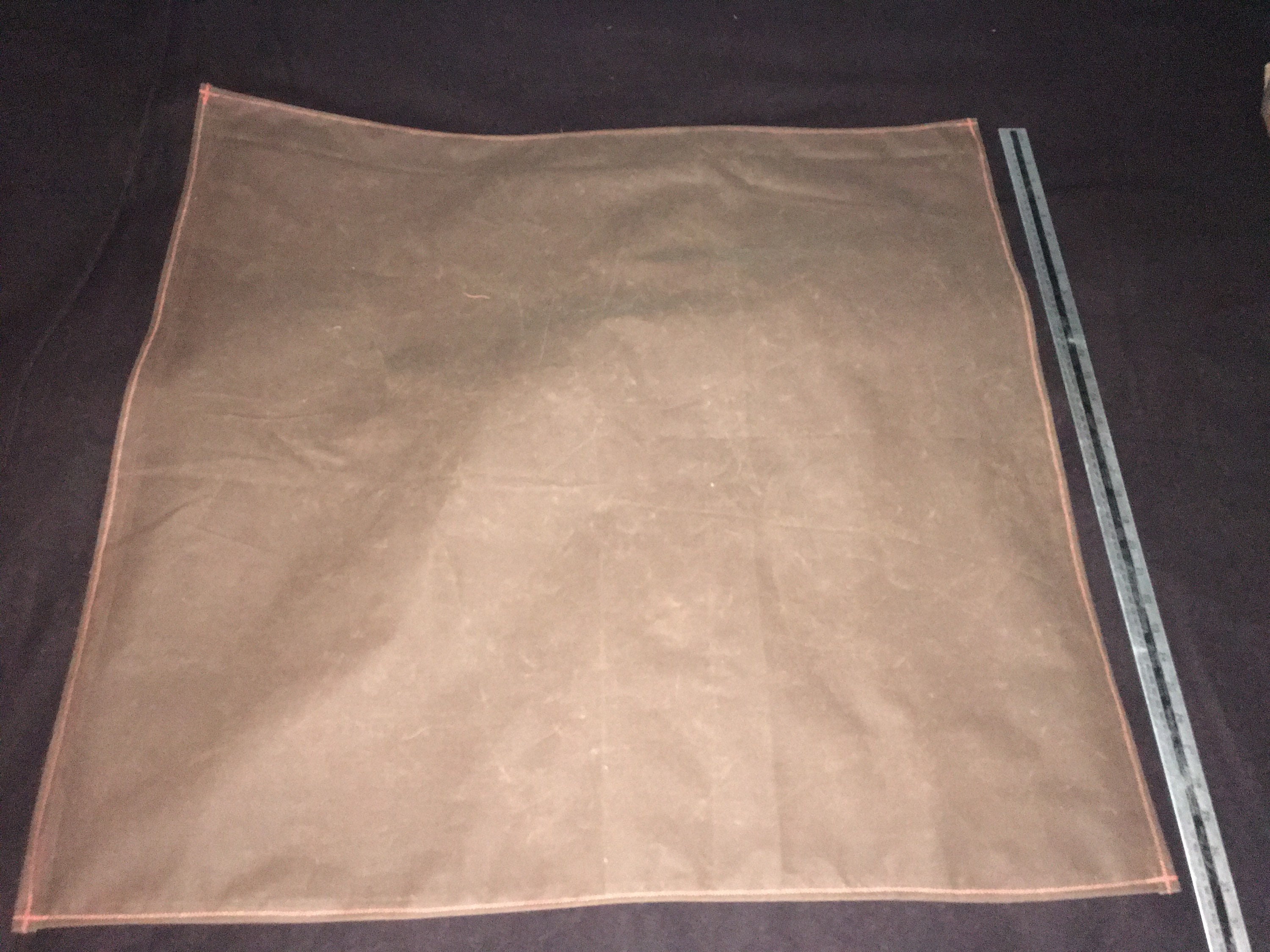Bushcraft Waxed Canvas Ground Mat 30”x30” XL Sit Mat. Camp Mat - Etsy