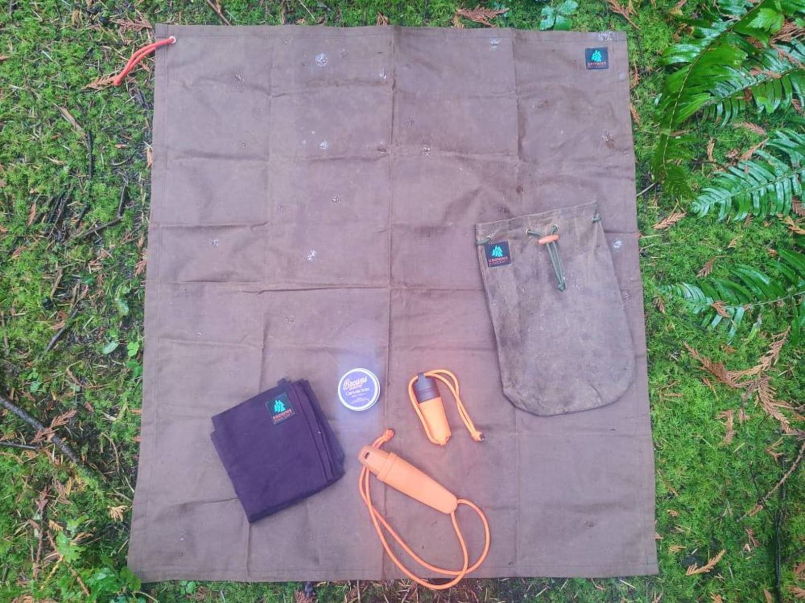Bushcraft Waxed Canvas Ground Mat 30”x30” XL Sit Mat. Camp Mat - Etsy