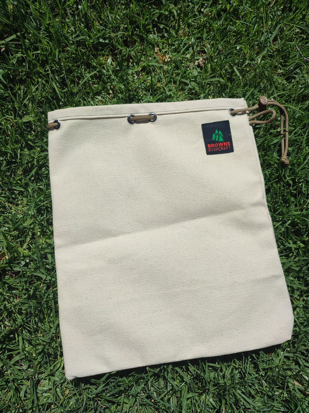 Browns Bushcraft Canvas Gear Pouch and Millbank Bag. - Etsy