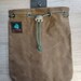 Bushcraft Foraging Pouch Waxed Canvas Roll up Belt Pouch Dump Pouch - Etsy