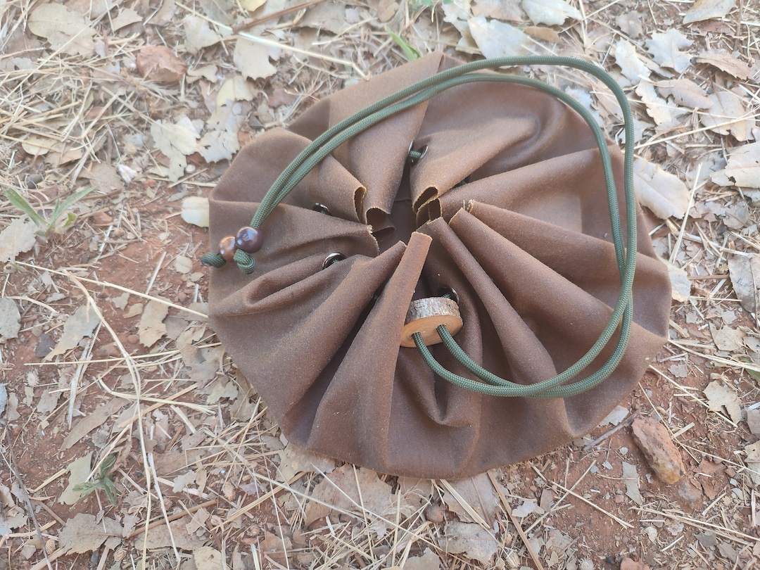 Bushcraft Tinder/possibles Traditional Waxed Canvas Pouch. - Etsy