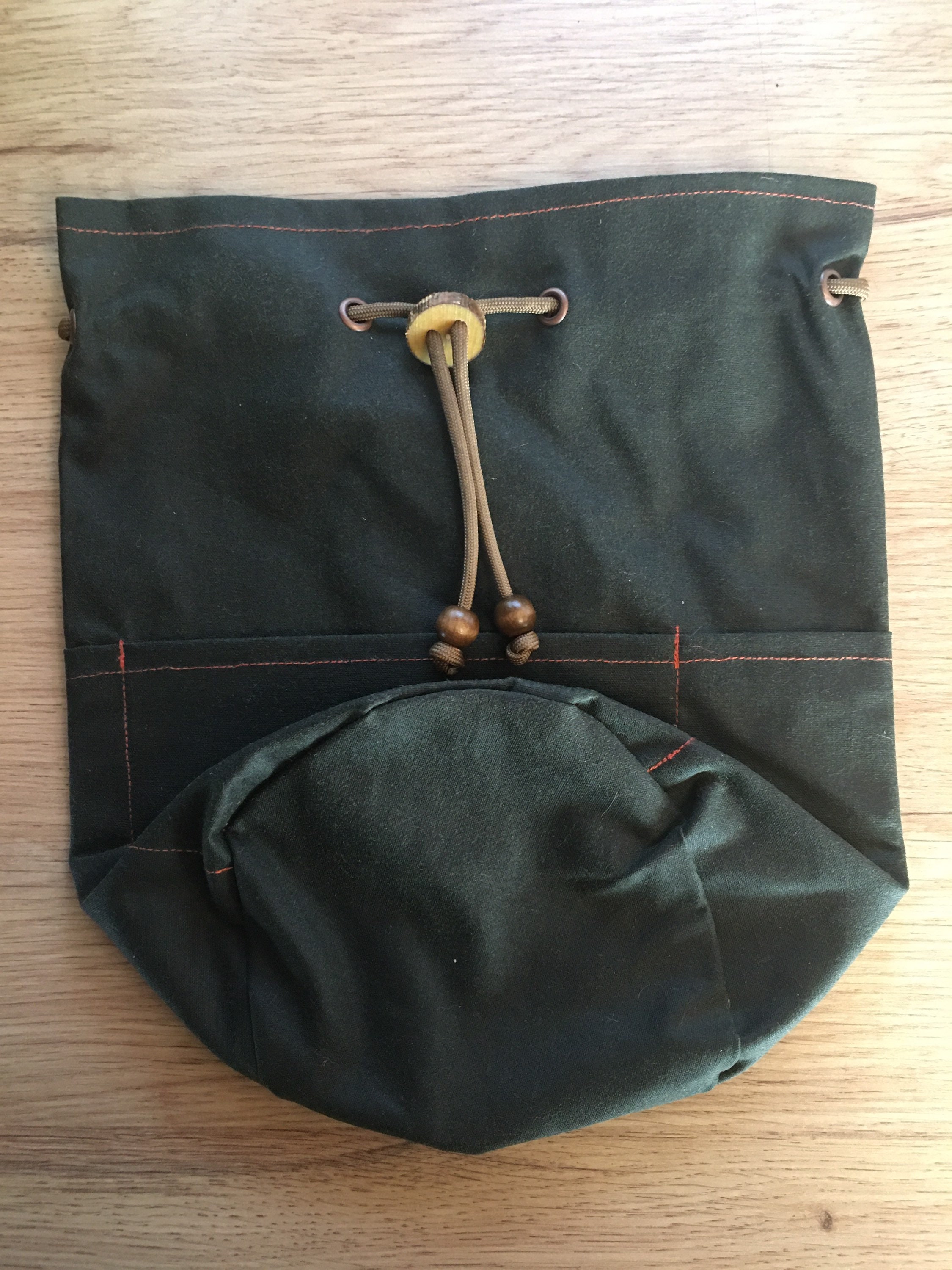 Bushcraft Cook Pot Billy Can Bag With Pockets. Waxed Canvas | Etsy