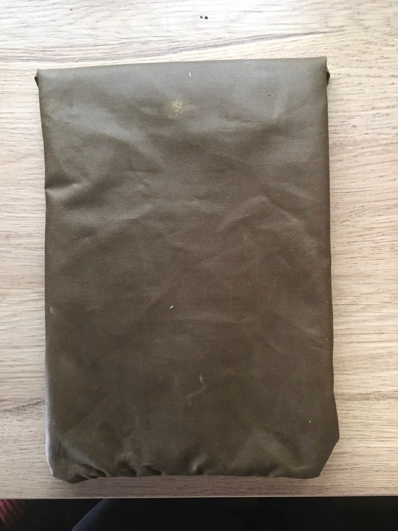 Bushcraft Waxed Canvas Folding Grill Cooker Storage Pouch Box Cooker ...