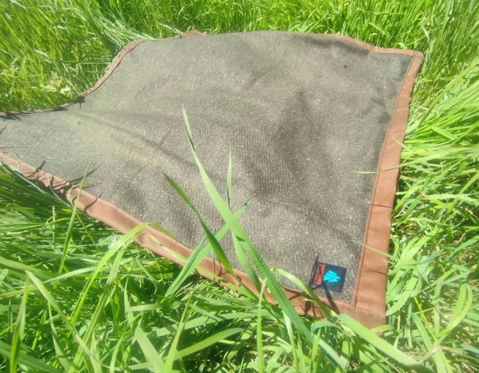 Bushcraft Sit Mat Wool and Wax Canvas. Outdoors Sit Mat. - Etsy