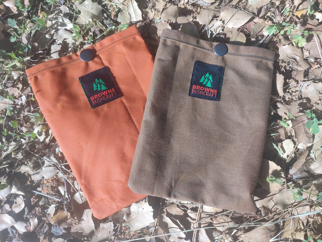 Bigfoot Canvas Co. Bushcraft Waxed Canvas Lightweight Pouch Canvas ...