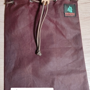 Bushcraft Foraging Pouch Waxed Canvas Roll up Belt Pouch Dump Pouch - Etsy