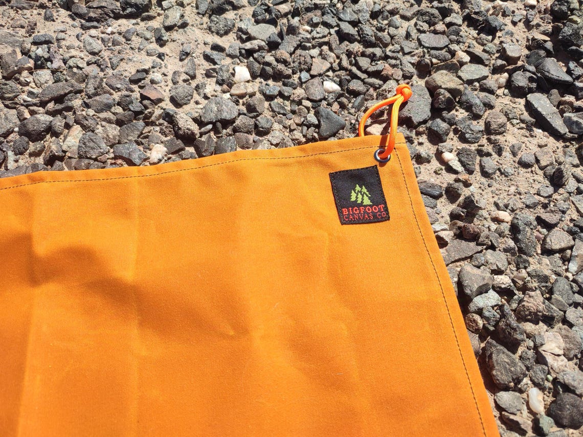 Bigfoot Canvas Co Bushcraft Waxed Canvas Forest Utility Signal Panel ...