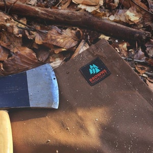 Bushcraft Waxed Canvas Forest Utility Mat, Canvas Sit Mat, Picnic ...