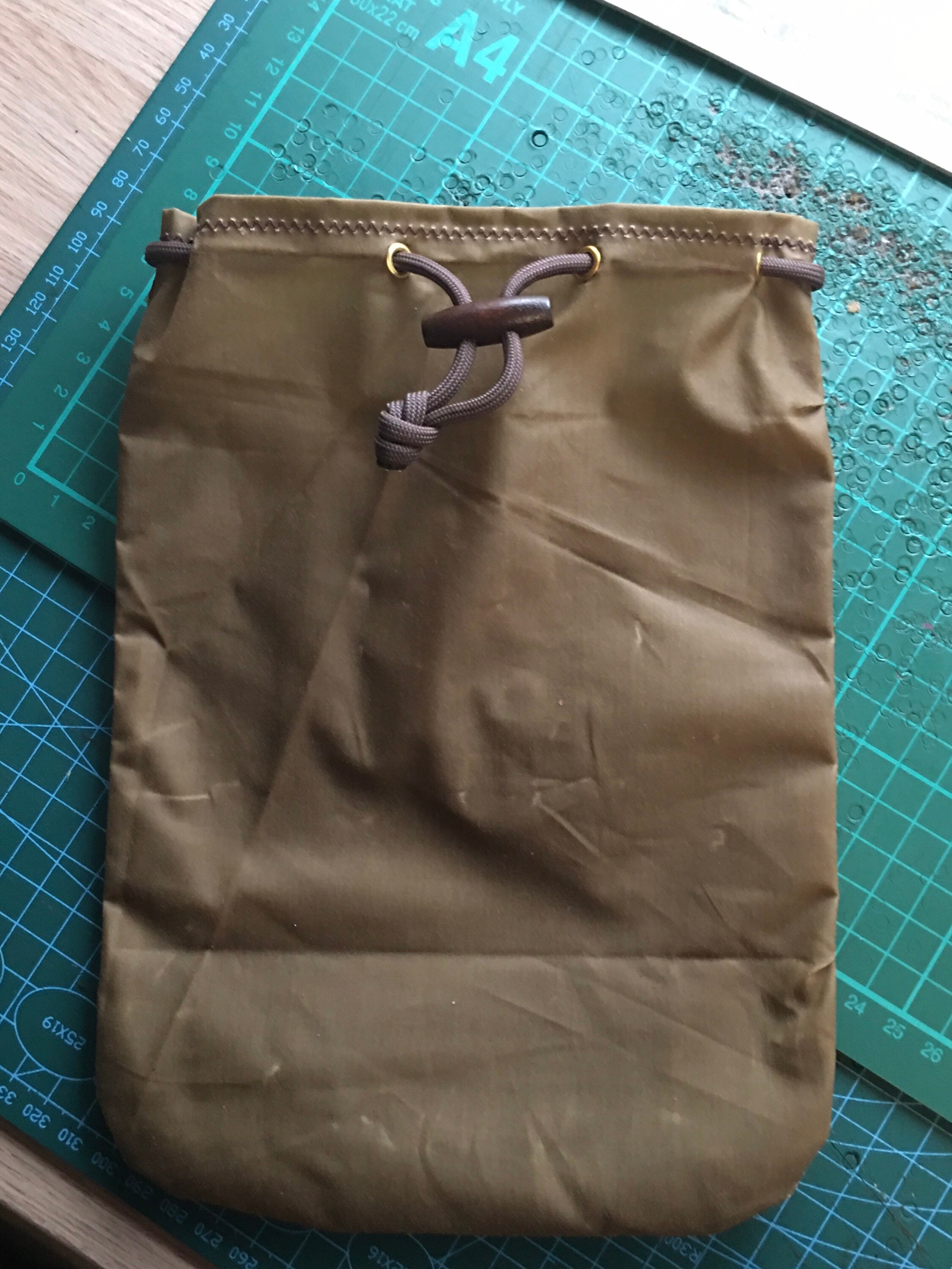 Bushcraft Waxed Canvas Lightweight Pouch Canvas Ditty Pouch - Etsy