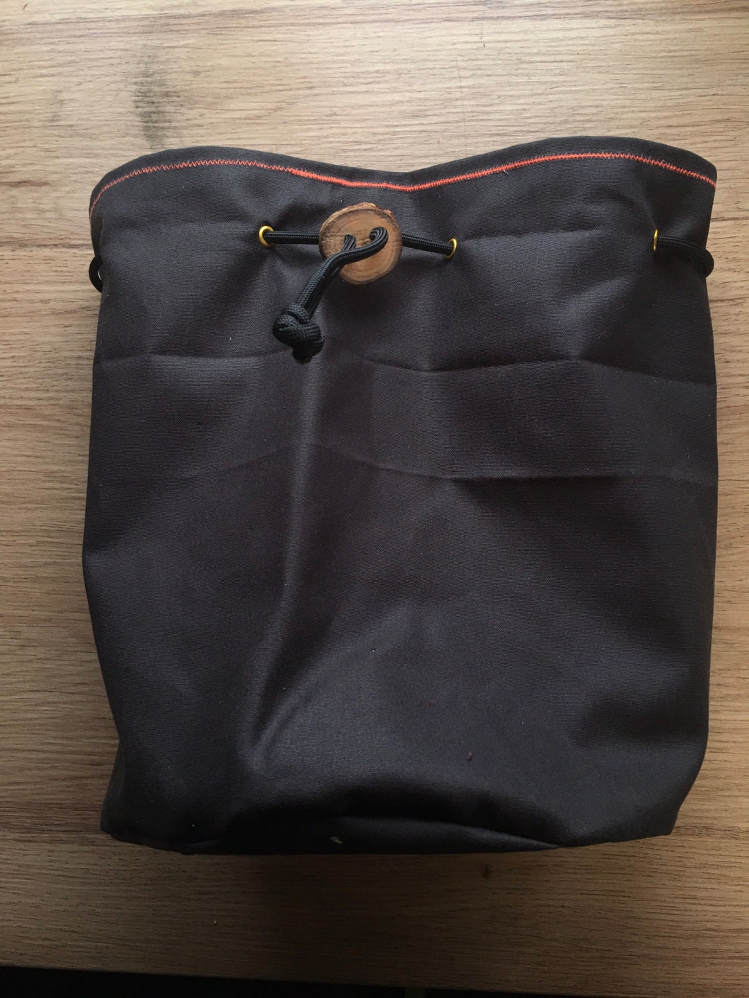 Bushcraft Waxed Canvas 14cm Zebra Lunch Box Cook Pot Storage Bag ...