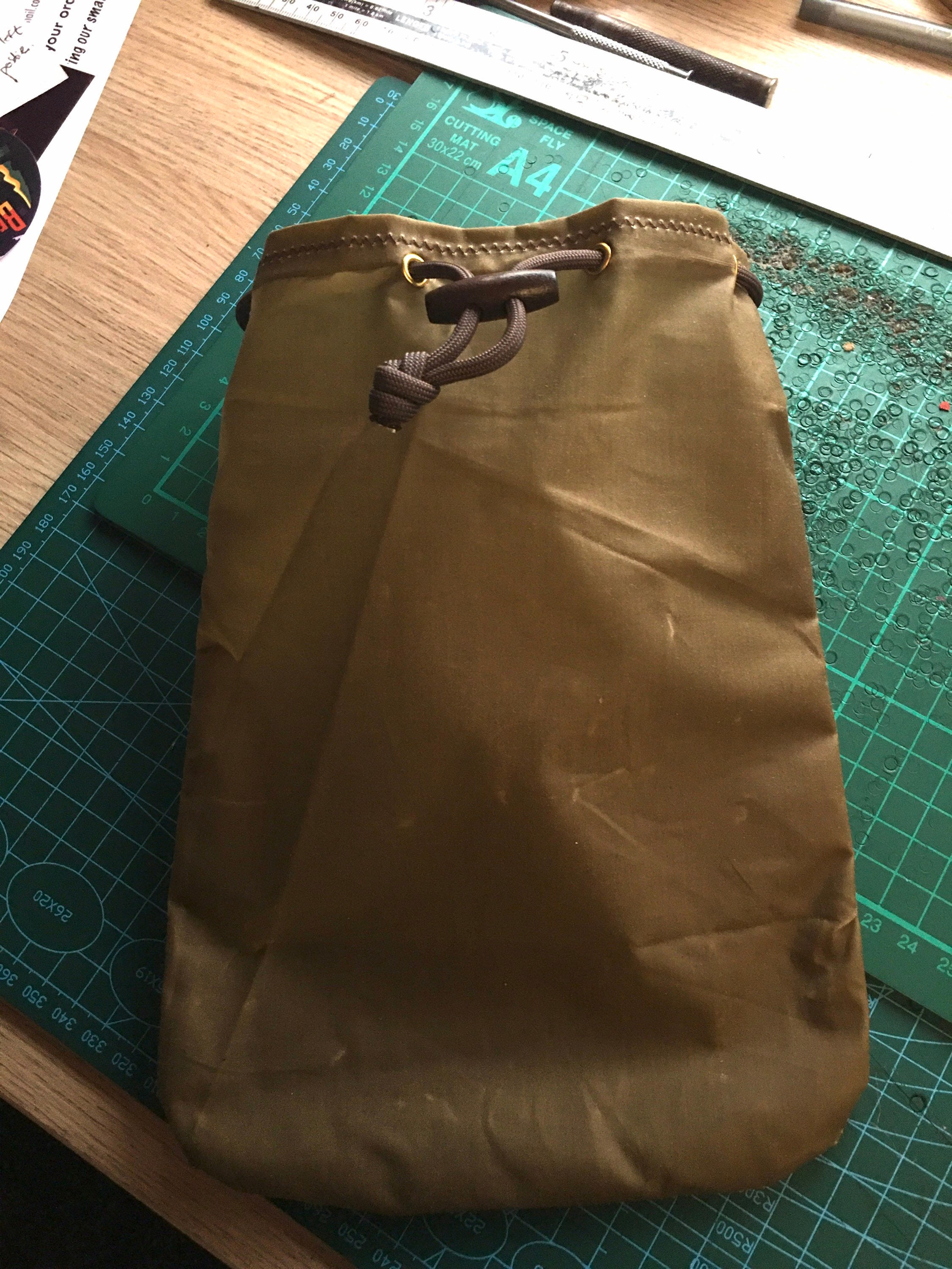 Bushcraft Waxed Canvas Lightweight Pouch Canvas Ditty Pouch - Etsy